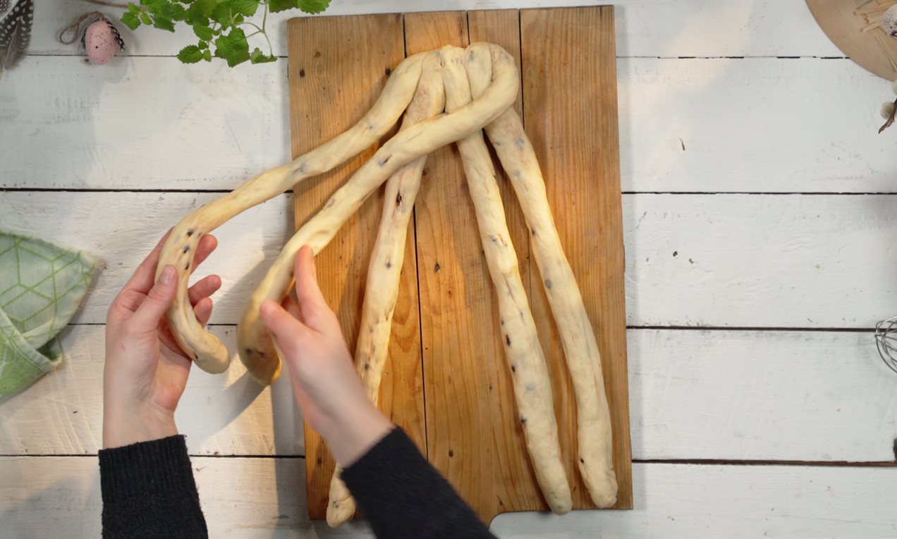Tresse de pain à 5 brins Recette | Dr. Oetker